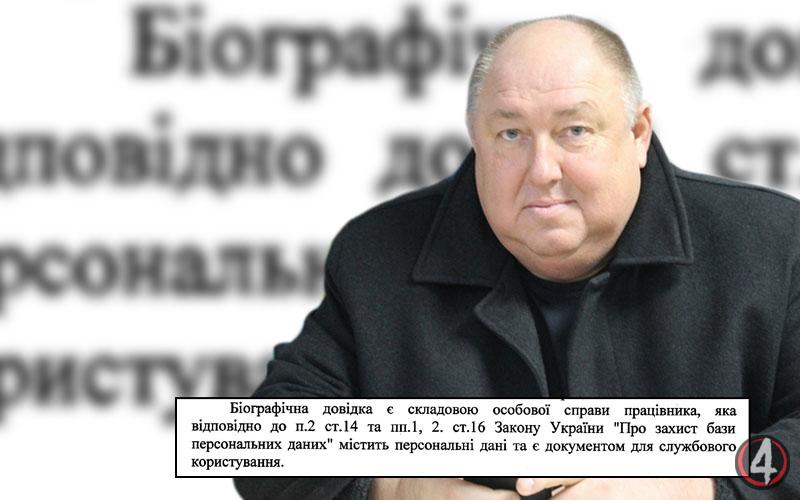 Таємний агент як чиновник управління архітектури протиправно приховує